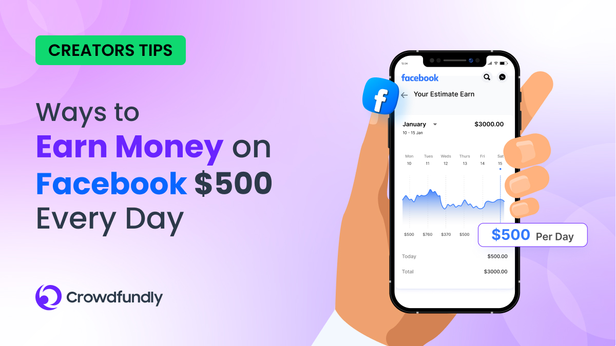 Ways to earn money on Facebook 500 every day